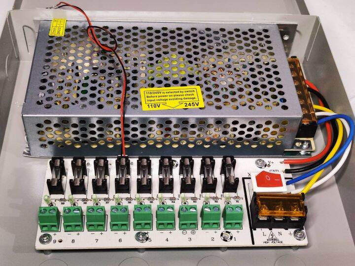 Centralized Power Supply 298-10A-9CH 9 Channel Power Supply | Lazada PH