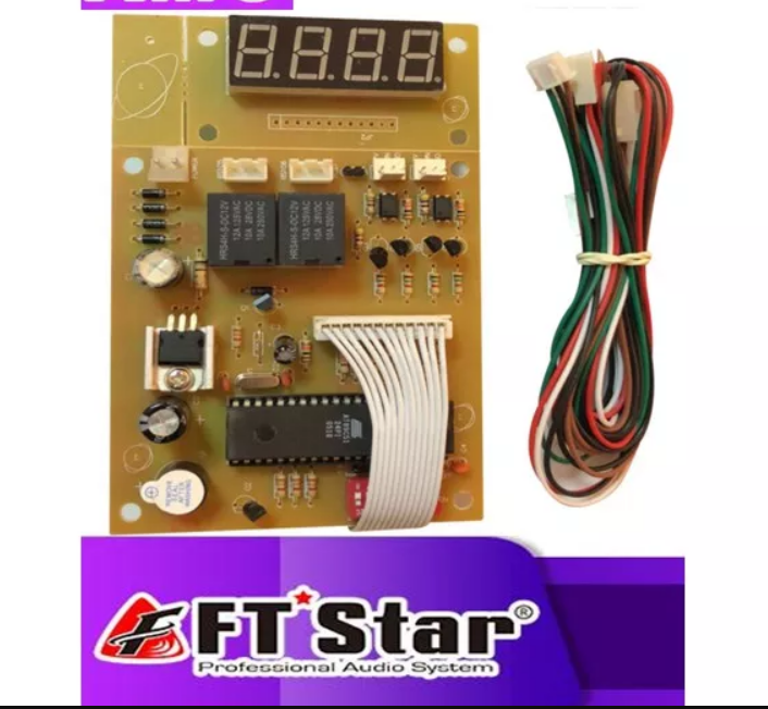 FT STAR Piso/Lima Timer For Pisonet /4 LED Digit Digital Timer Dual ...
