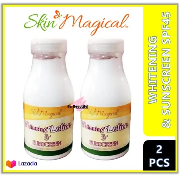 Skin Magical Whitening Lotion and Sunscreen 300ml Bundle of 2 | Lazada PH