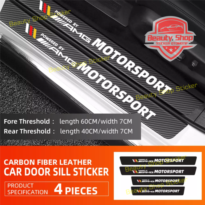 stiker amg motorsport sillplate mobil mercedes benz cutting stiker ...