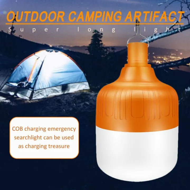 LED Charging Light Rechargeable Emergency Bulb Portable Night Bulb ...