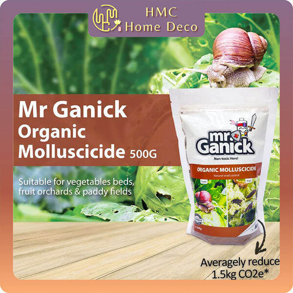 HMC BABA Mr Ganick Organic Molluscicide (500G) For All Types Of Snails ...
