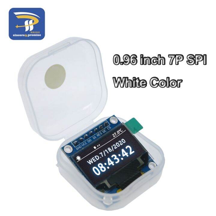 4Pin 7Pin White And Blue Color 0.96 Inch 128X64 Yellow Blue OLED Display Screen Module For ...