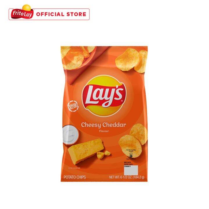 snacks Lay's Classic & Lay's Cheesy Cheddar 6.05oz | Lazada PH