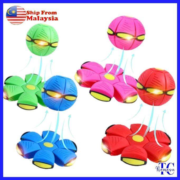 Magic UFO Flying Saucer Ball Transforming Disc Ball Kids Outdoor Sport ...