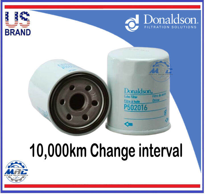 Donaldson Oil filter P502016 / VIC C111 up to 10,000 km TOYOTA DIESEL ...
