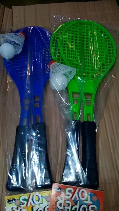 PLASTIC BADMINTON TENNIS SET RACKET TOYS FOR KIDS RANDOM COLORS | Lazada PH