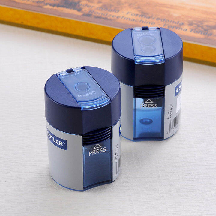 Staedtler 512001 student double hole barrel pen sharpener pen sharpener ...