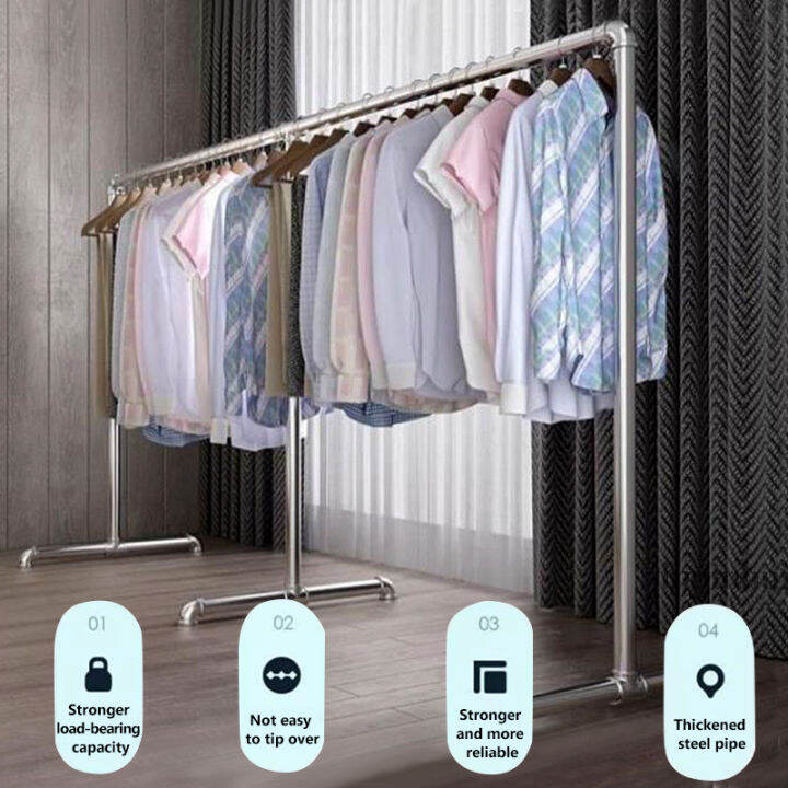 💥Ready Stock💥3.2M Clothes Hanging Rack Clothes Drying Rack ampaian baju ...