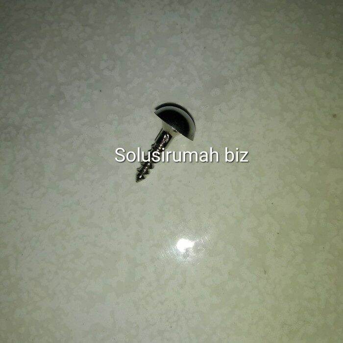 Skrup Kaca Sola 3/4 Inch Baut Kaca Skrup Cermin SEKRUP | Lazada Indonesia