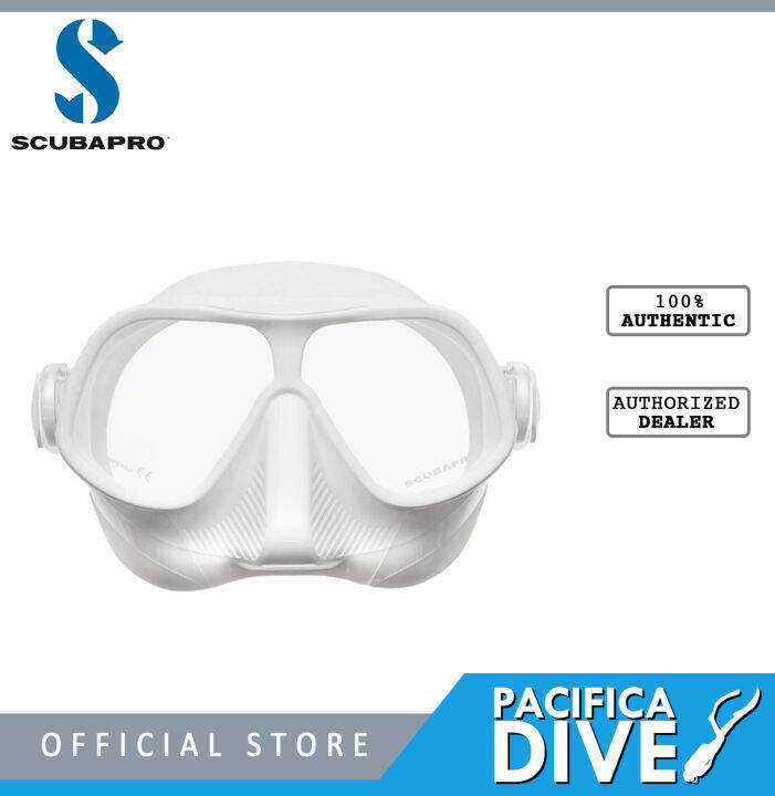 SCUBAPRO, Steel Comp Freediving Mask, White | Lazada PH