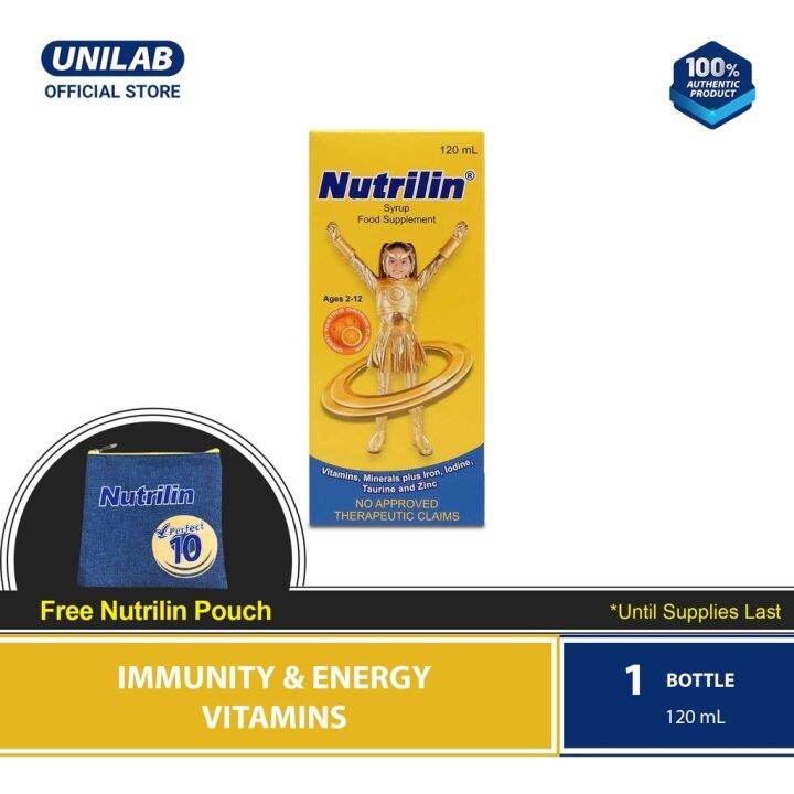 liang6299525184 Nutrilin Syrup 120mL Multivitamin For Children For ...