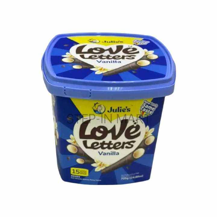 JULIE'S LOVE LETTERS VANILA 705G | Lazada