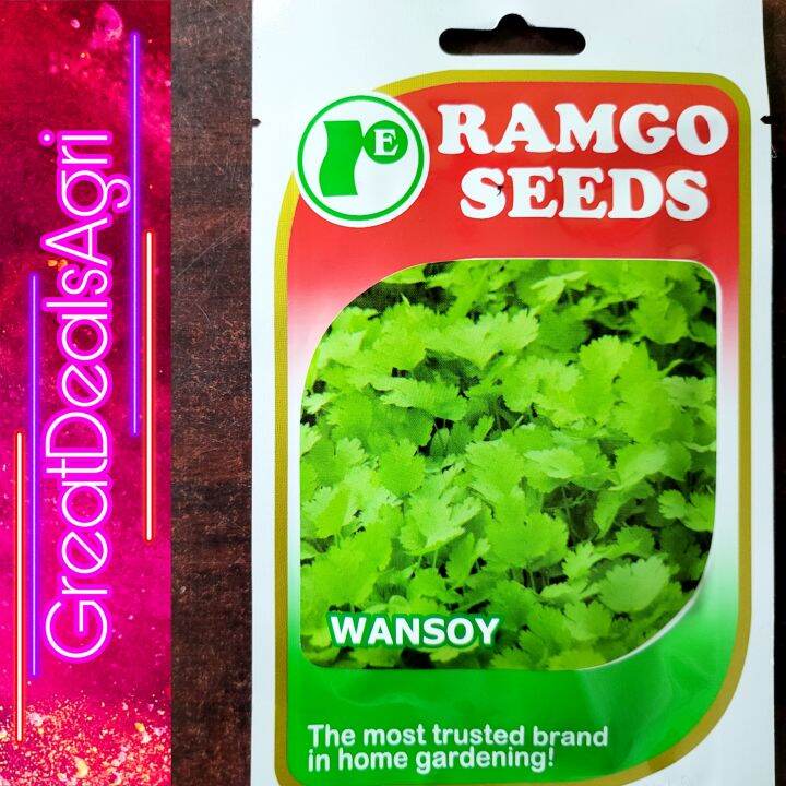 CORIANDER OPV WANSOY SEEDS (3 GRAMS) RAMGO SEEDS | Lazada PH