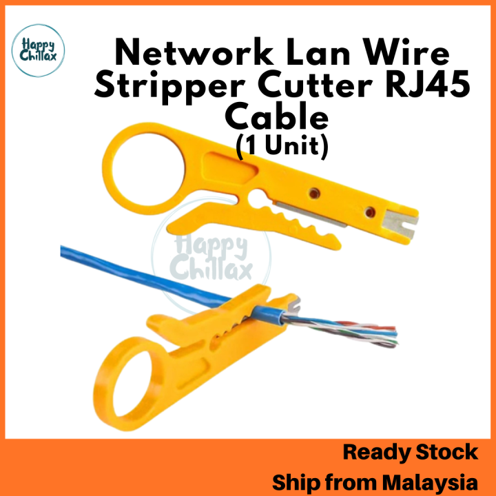 Network Lan Wire Stripper Cutter RJ45 Cable Tool | Lazada