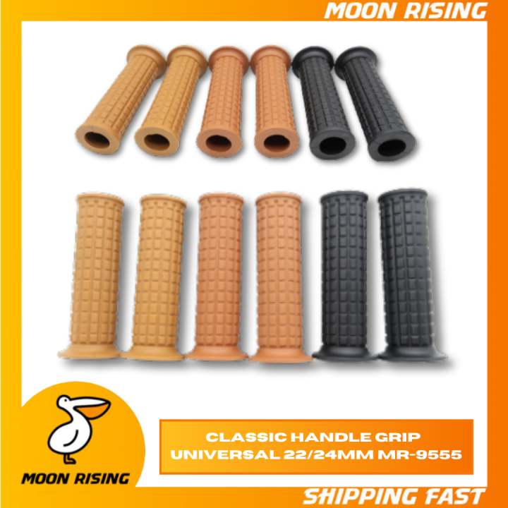 CLASSIC MOTORCYCLE PARTS HANDLE GRIP CLASSIC HANDLE GRIP UNIVERSAL 22 ...