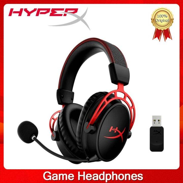 Hyperx Cloud Alpha Wireless Gaming Headset 300-Hour Battery Life DTS ...