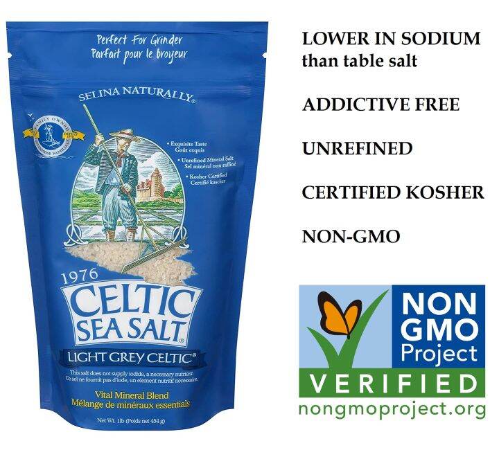 [PRE-ORDER] LIGHT GREY CELTIC VITAL MINERAL BLEND 1LB (454 G) BY CELTIC ...