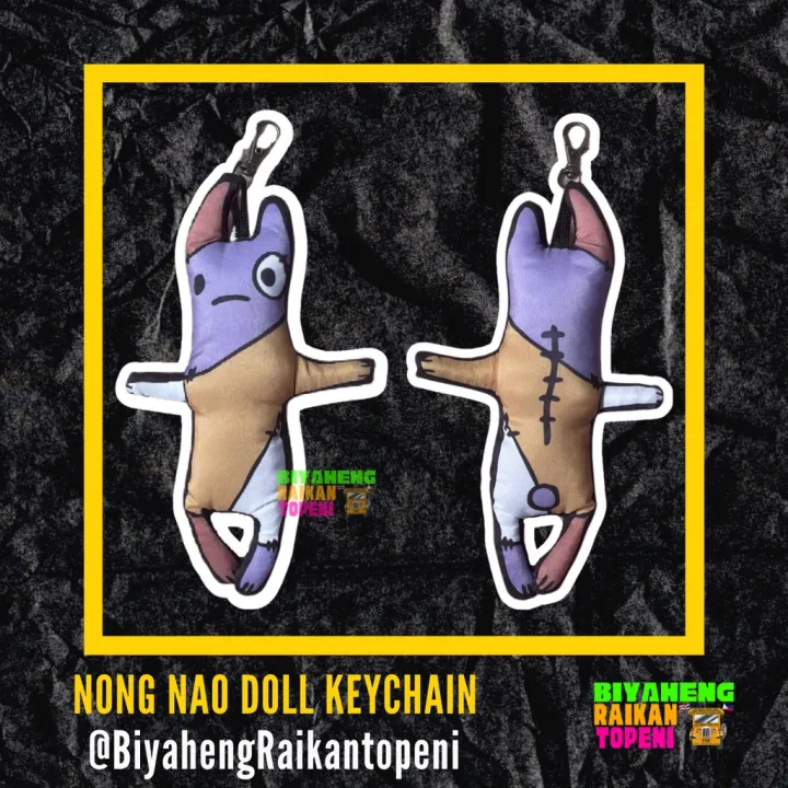 FO^Bad Buddy Merch Nong Nao Doll Keychain Series Ohm Nanon Pat Pran ...