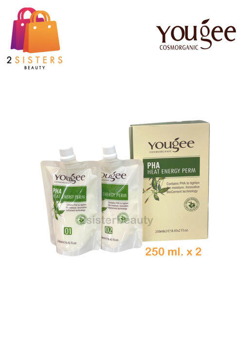 แท้/ถูก Yougee PHA Heat Energy Perm ยูจี ยายืดออร์แกนนิค สูตรเข้มข้น ...