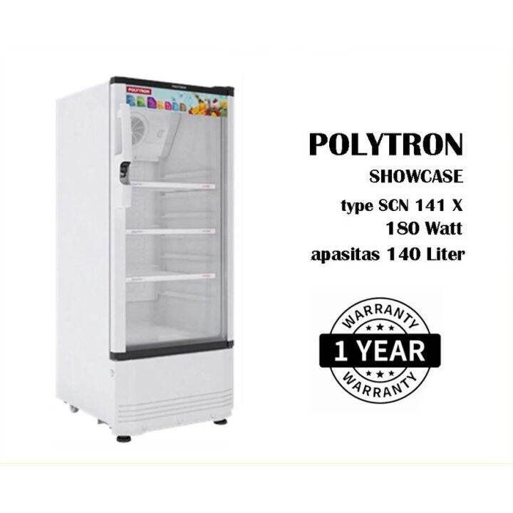 POLYTRON SHOWCASE SCN141X | Lazada Indonesia