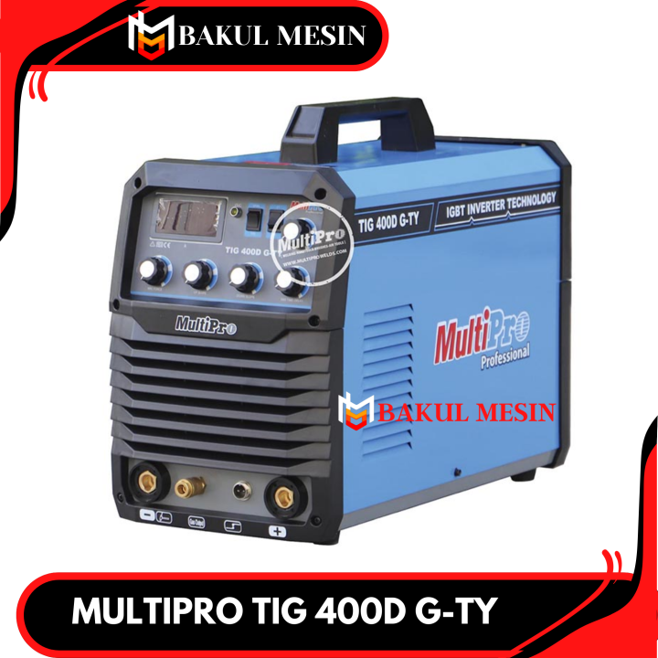 MULTIPRO TIG 400 D G-TY Trafo Las TIG400 INVERTER Mesin Las TIG / MMA ...