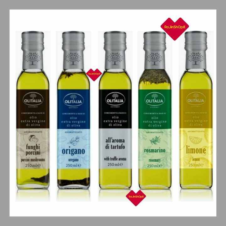 OLITALIA Flavored Olive Oil with Oregano / Porcini Mushrooms / Truffle / Rosemary / Lemon ...