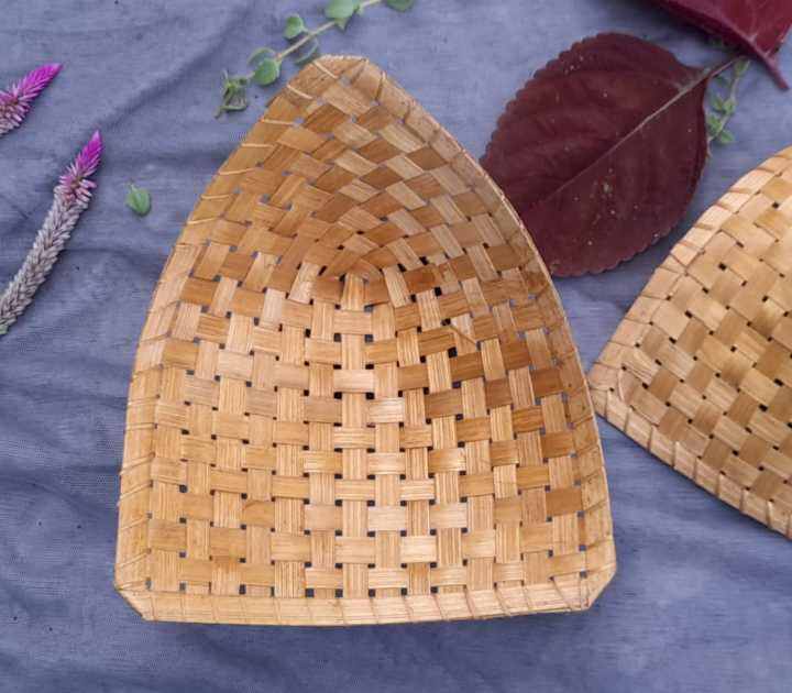 Pincuk Anyaman Bambu Pernis | Lazada Indonesia