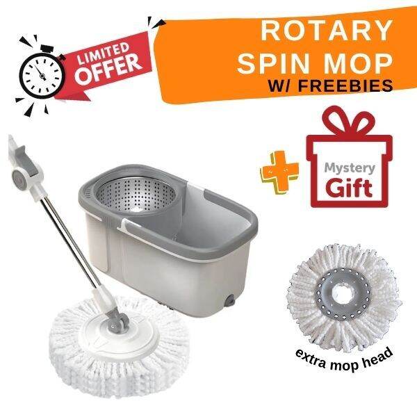 Fashion Rotary Mop / Spinning Mop with Box / Spin Mop 360 | Lazada PH