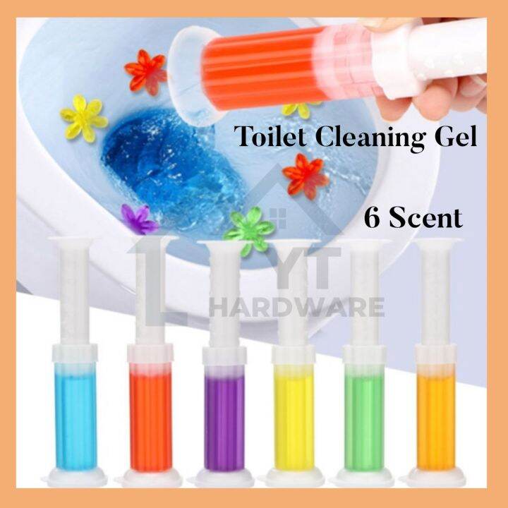 [READY STOCK] Toilet Cleaning Gel Toilet Bowl Fragrance Bubble Cleaner ...