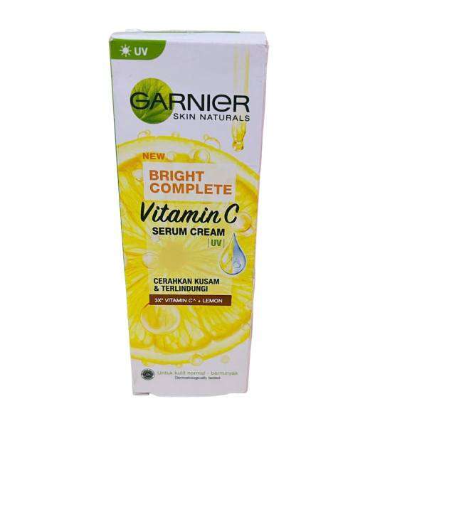 Garnier Bright Complete Vitamin C Serum Cream 40ml | Lazada PH