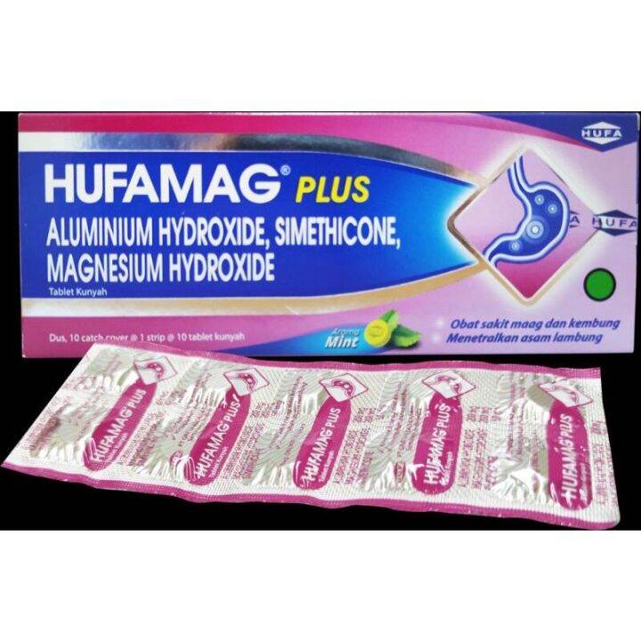 Hufamag Plus / 100 tablet -- Antasida Doen Antasid Antacida Antacid ...