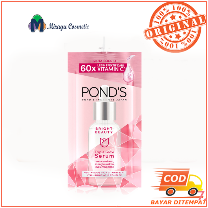 Ponds Bright Beauty Power Serum Wajah Sachet 7.5G | Lazada Indonesia