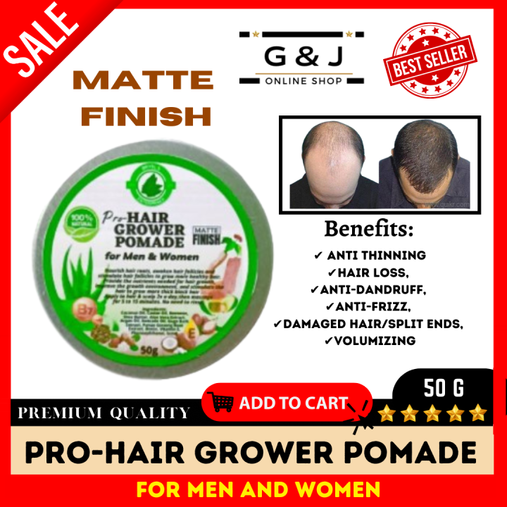 🔥🔥 HAIR GROWER POMADE matte 50G for men and women rpmotes hair growth ...