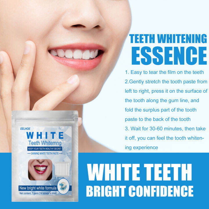 Eelhoe Teeth Strip Teeth Essence Strip High Elastic Oral Care Hygiene ...