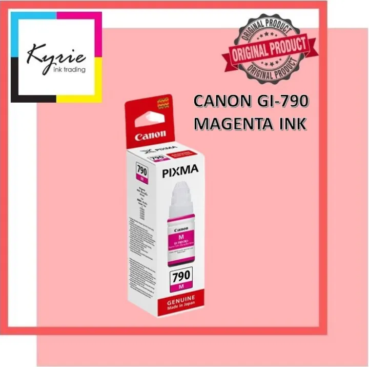 Canon Ink 790 Magenta Original Ink Bottle Gi-790 | Lazada PH