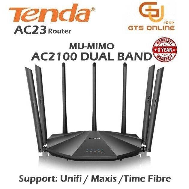 Tenda AC18AC23AC10UAC6 AC1900AC2100 WiFi Gigabit Wireless Router UniFi ...