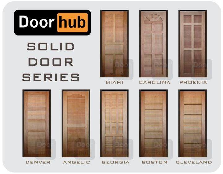 SOLID DOOR, WOODEN DOOR, DOOR HUB | Lazada PH