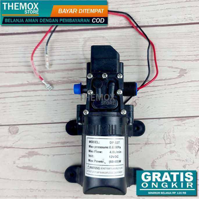 Pompa Air Elektrik High Pressure 12V - DP-537 | Lazada Indonesia
