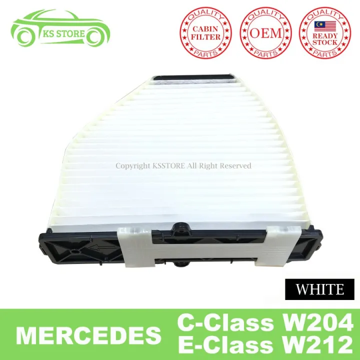 Mercedes C Class W204 E Class W212 Cabin Air Filter OE 2048300518 | Lazada