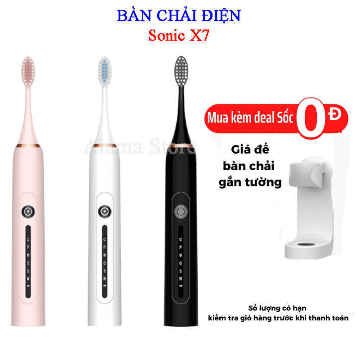 Bàn Chải Điện Bàn Chải Đánh Răng Điện Sonic X7 Bản Cao Cấp Công Nghệ ...