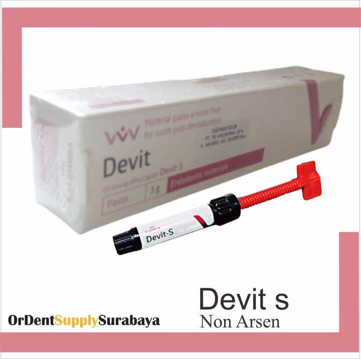 Jual Devit S / Ars Devitalisasi Pulpa Devit Arsen / Non Arsen Devitec ...