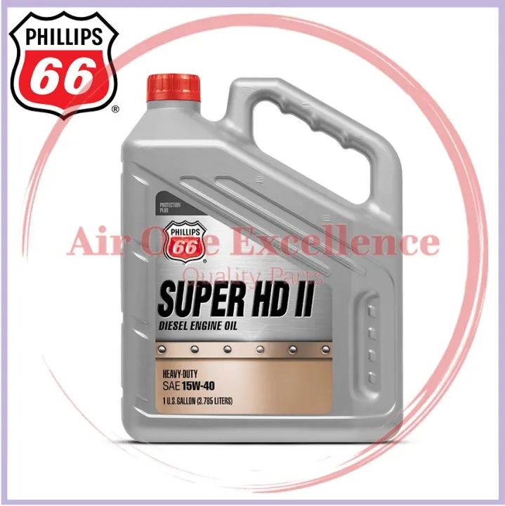 PHILLIPS 66 Super HD II 15W40 Diesel ATF 4-Gallon (3.785L) | Lazada