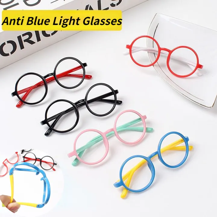 Anti Radiation Eye Glasses for Kids Round Glasses Anti Blue Light ...