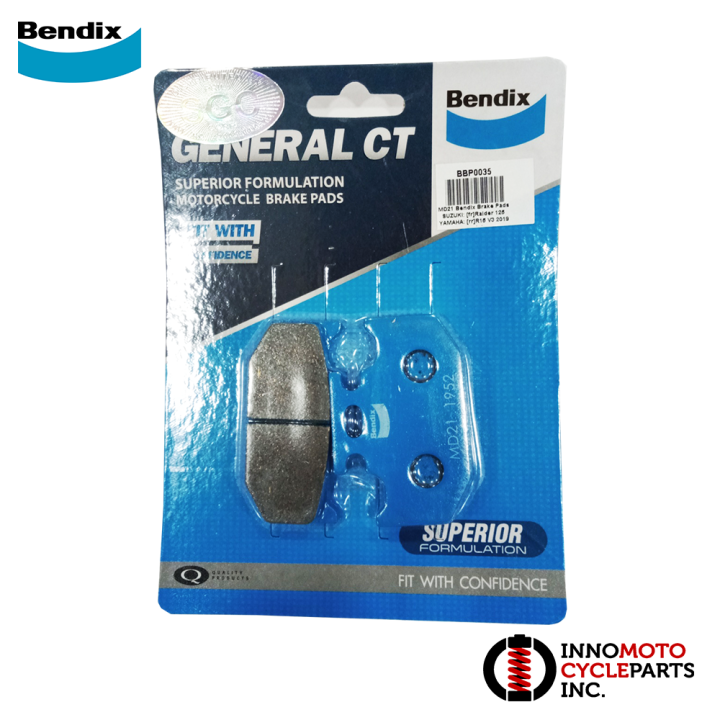 Bendix Brake Pads MD21 for Smash Reborn, Shogun, R15 | Lazada PH