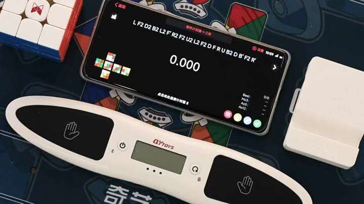 kdgt Qiyi Smart Timer Rubik's Cube ฝึกเกมจับเวลาพิเศษของเล่นเพื่อ ...
