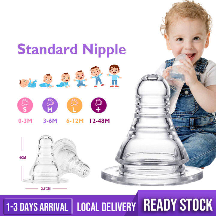 For Puting Susu Slim Neck Teat For Pigeon Standard Pupici Soft Teat Feeding Nipple Standard Neck ...