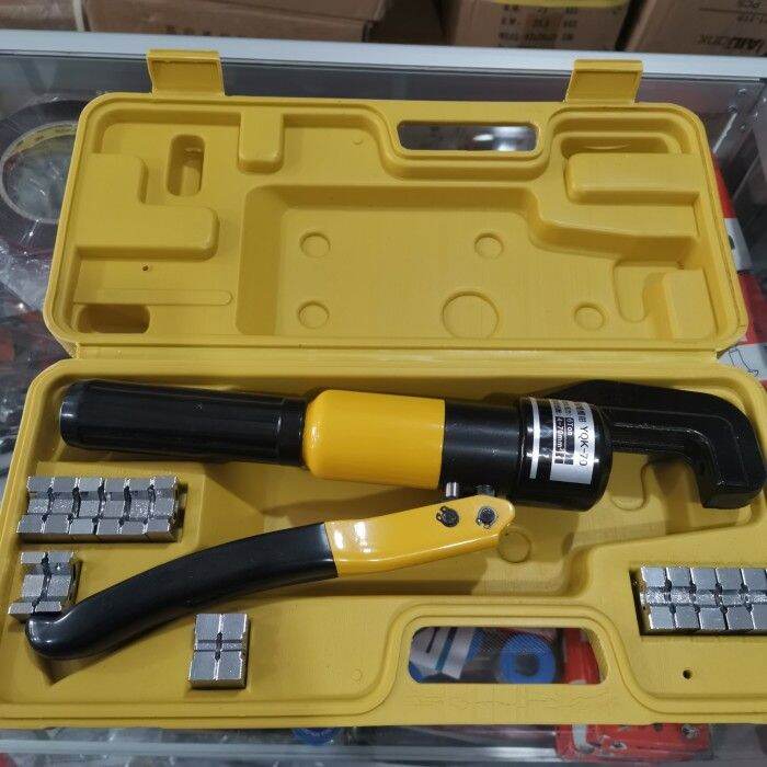 Tang crimping hidrolik 70 mm YQK70 tang skun kabel hydrolik | Lazada ...