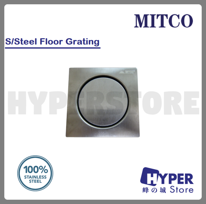 MITCO 6" S/Steel Floor Grating MT777 不锈钢地板光栅 | Lazada