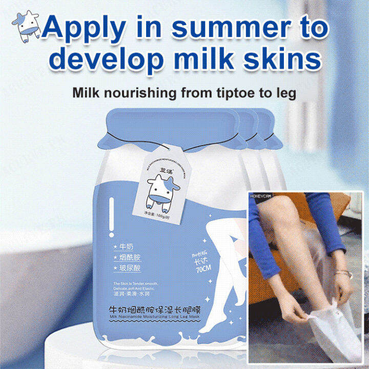 vivinatural Niacinamide leg mask for moisturizing and whitening | Lazada PH